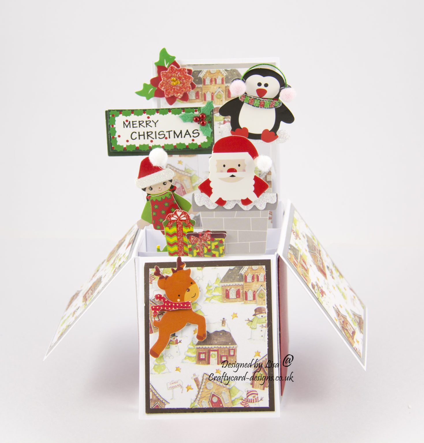 Christmas Pop Up Boxes 2017 - Crafty Card Designs