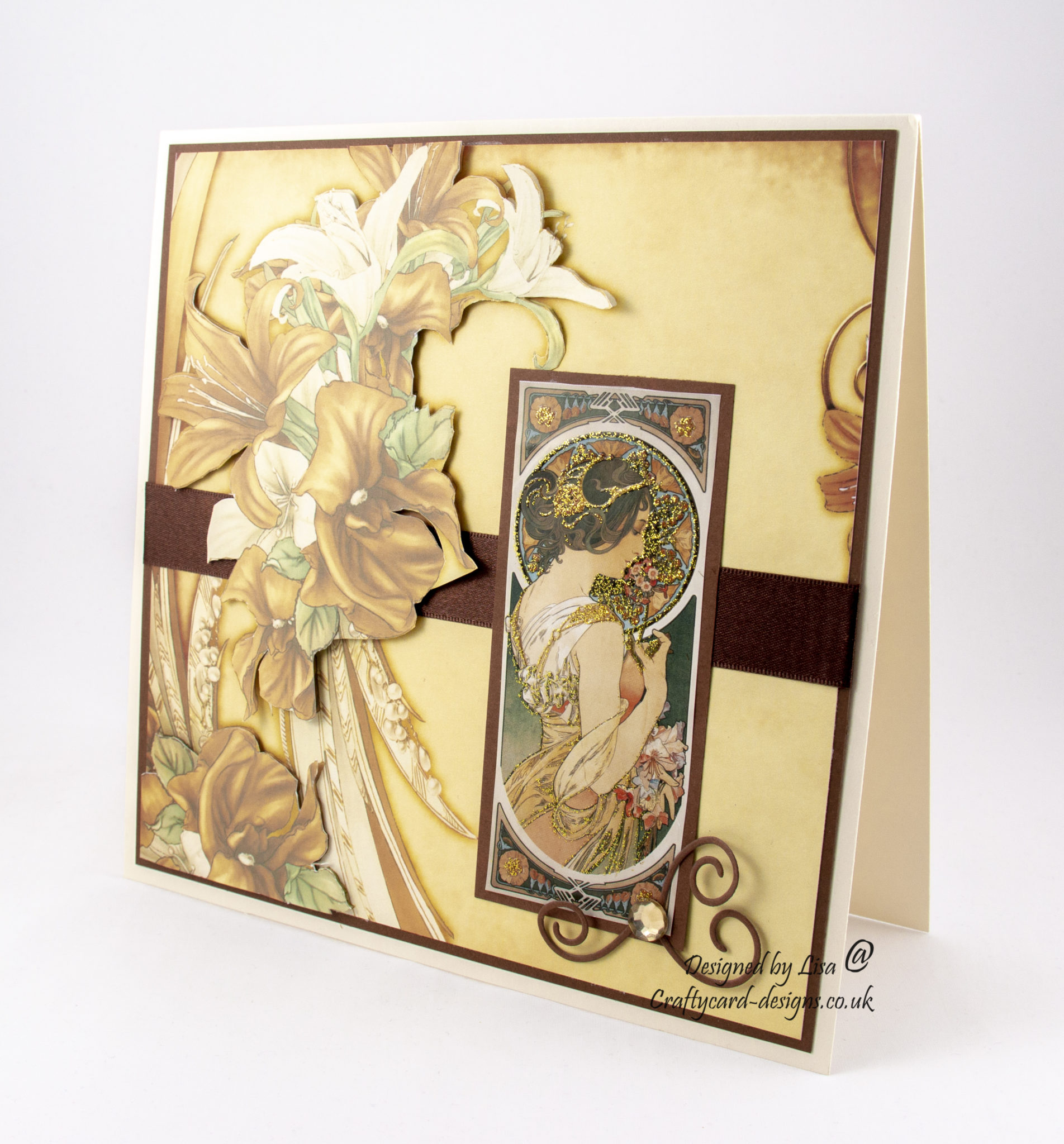 Art Deco Decoupage Delights - Crafty Card Designs