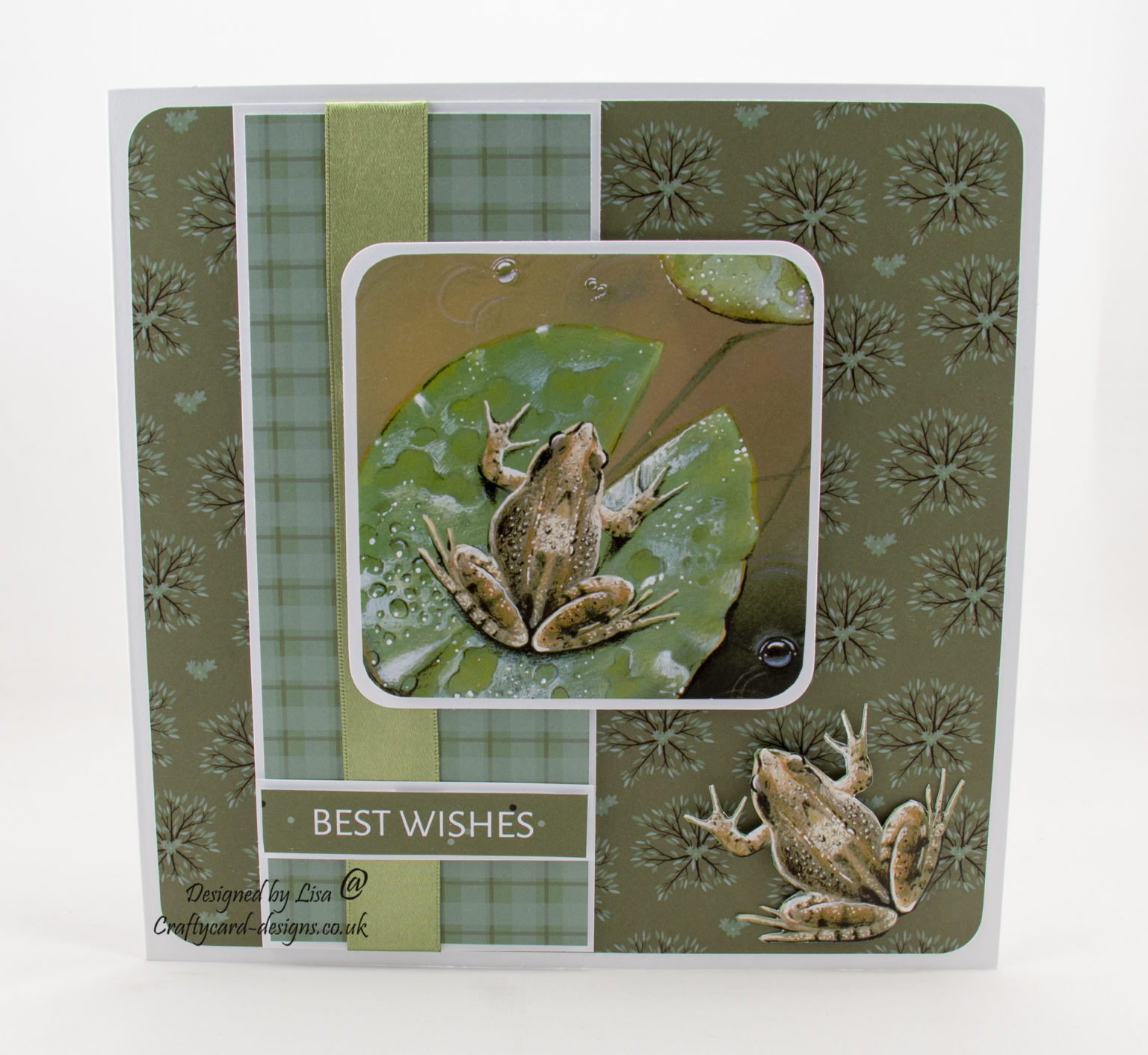 BRITISH WILDLIFE VOLUME III – The Frog - Crafty Card Designs