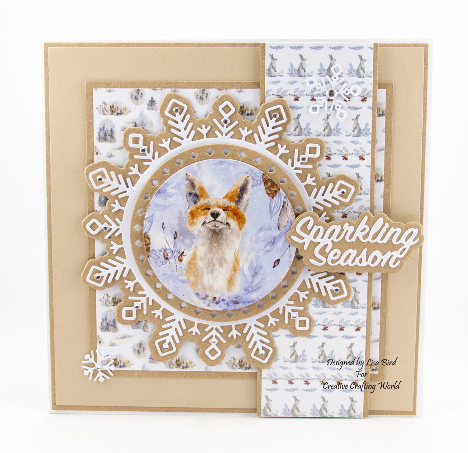 A Sprinkle Of Winter – Sparkling Season - Crafty Card Designs
