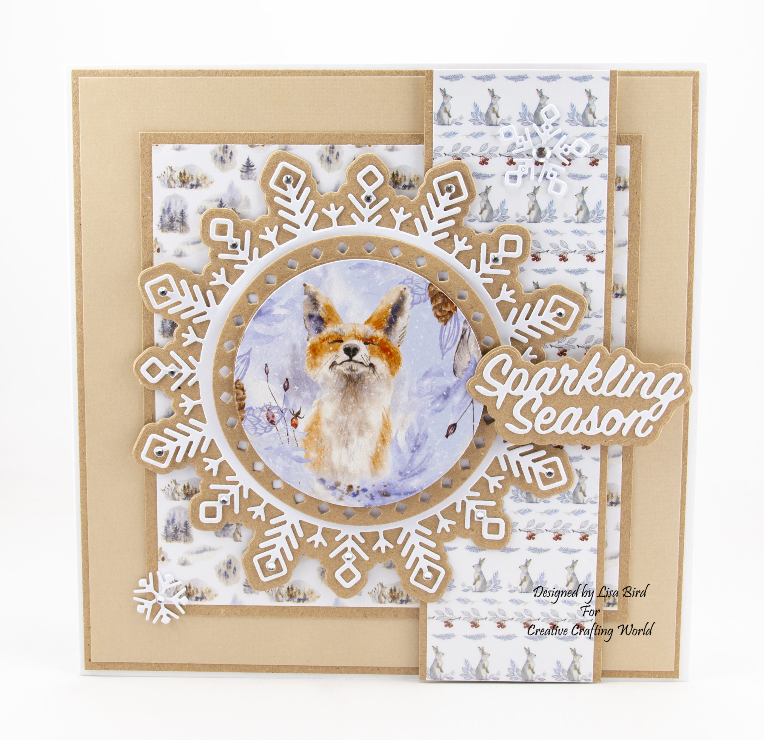 A Sprinkle Of Winter – Sparkling Season - Crafty Card Designs