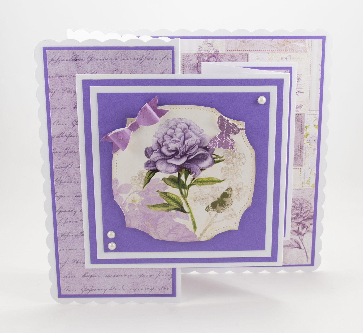 Vintage Botanical - Debbi Moore Designs - Handmade Cards