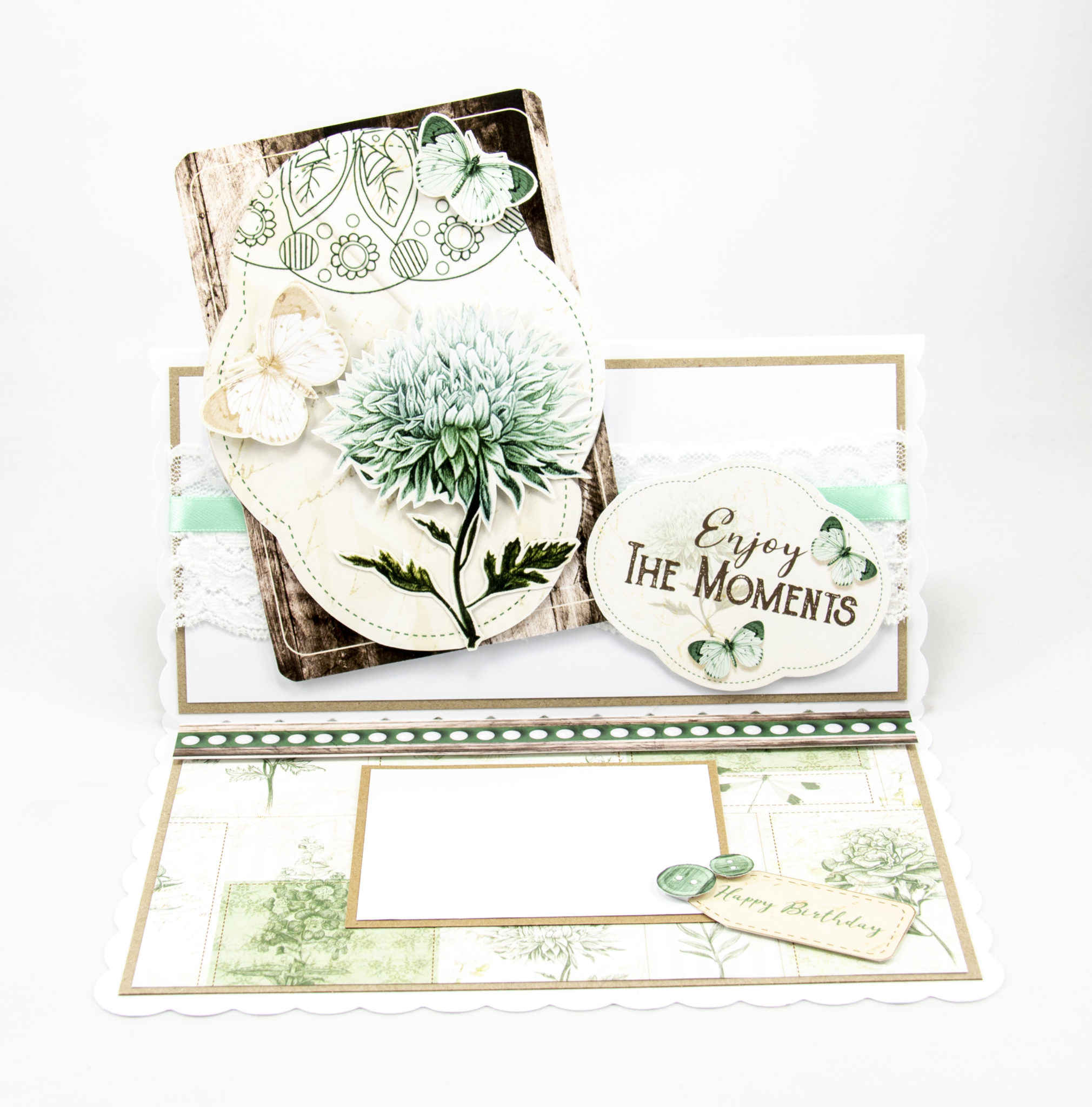 Vintage Botanical - Debbi Moore Designs - Handmade Cards