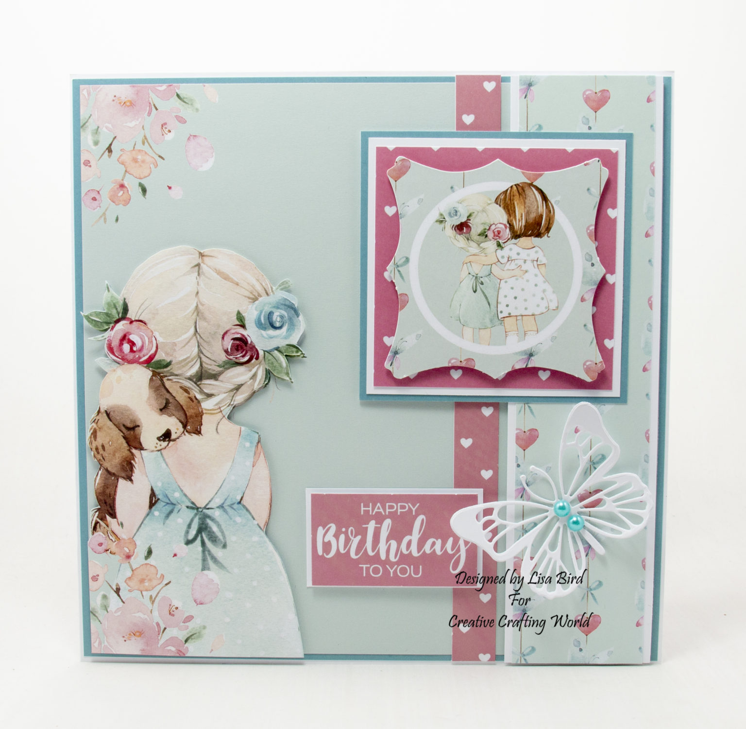 Springtime Pals - Happy Birthday To You - Crafty Card Designs