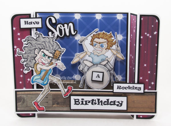 Have A Rocking Birthday - Crafty Card Designs